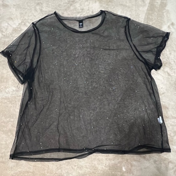 Tops | Sheer Top | Poshmark